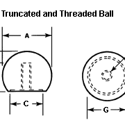 Truncated and Threaded Ball • ScanningSpheres