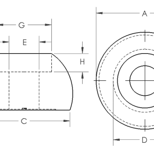 Truncated Ball with Counter Bored Hole • ScanningSpheres